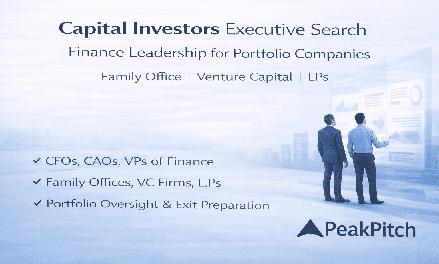 Capital Investors Executive Search | Family Office, VC & LP